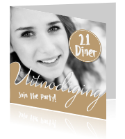 Uitnodiging 21 Diner