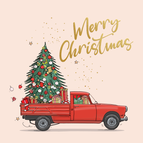 Kerstkaart met een auto maken | MyCards