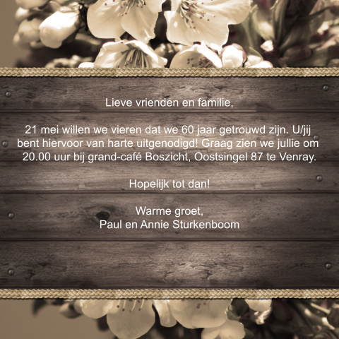 Uitnodiging tekst voorbeelden | MyCards.nl